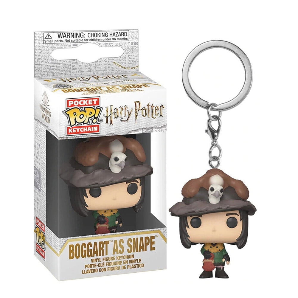 Funkoa pocket Keychain Vinyl: Boggart as Snape Keychain Figure Pop ...