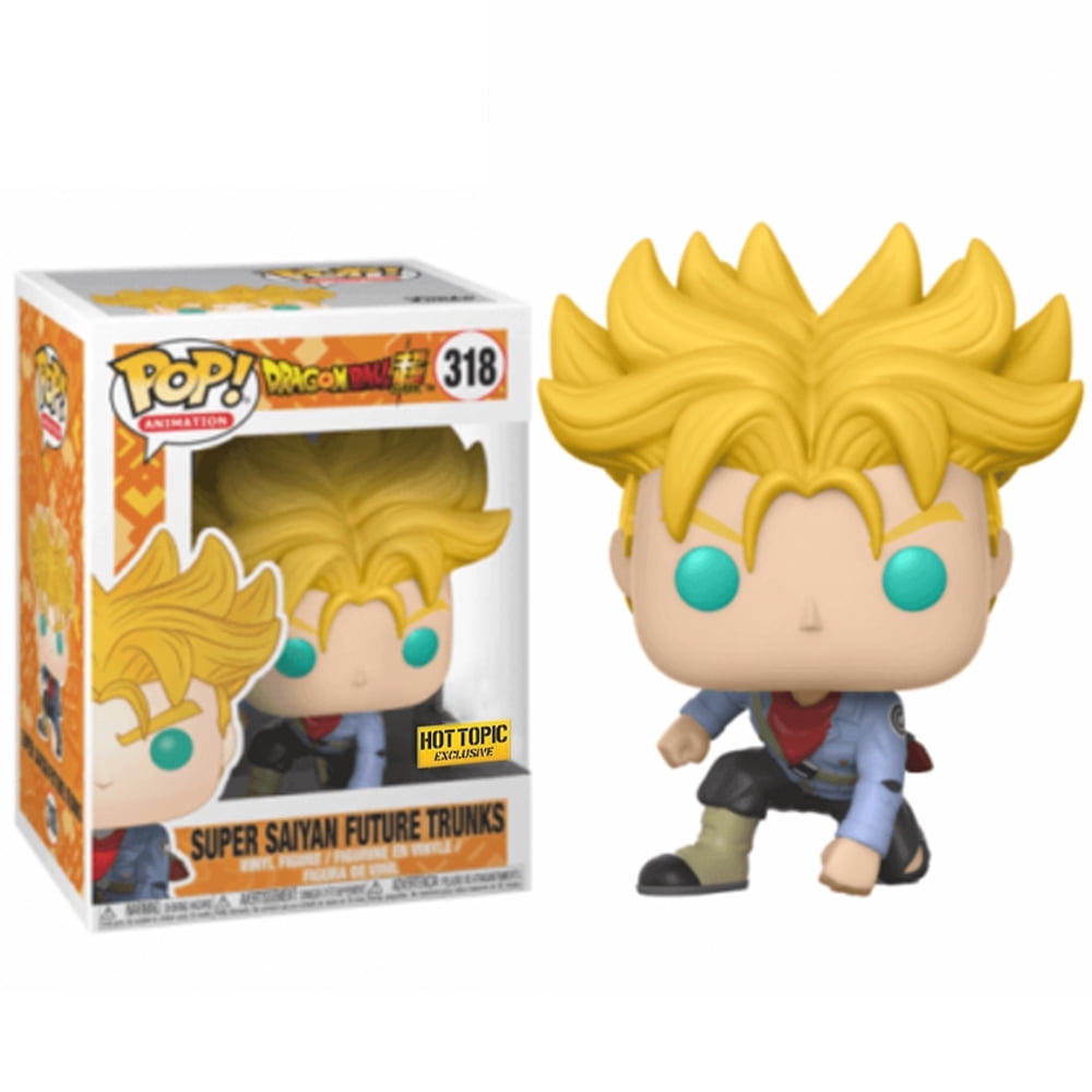 Funkoe #318 Super Saiyan Future Trunks Hot Topic Exclusive Vinyl Models ...