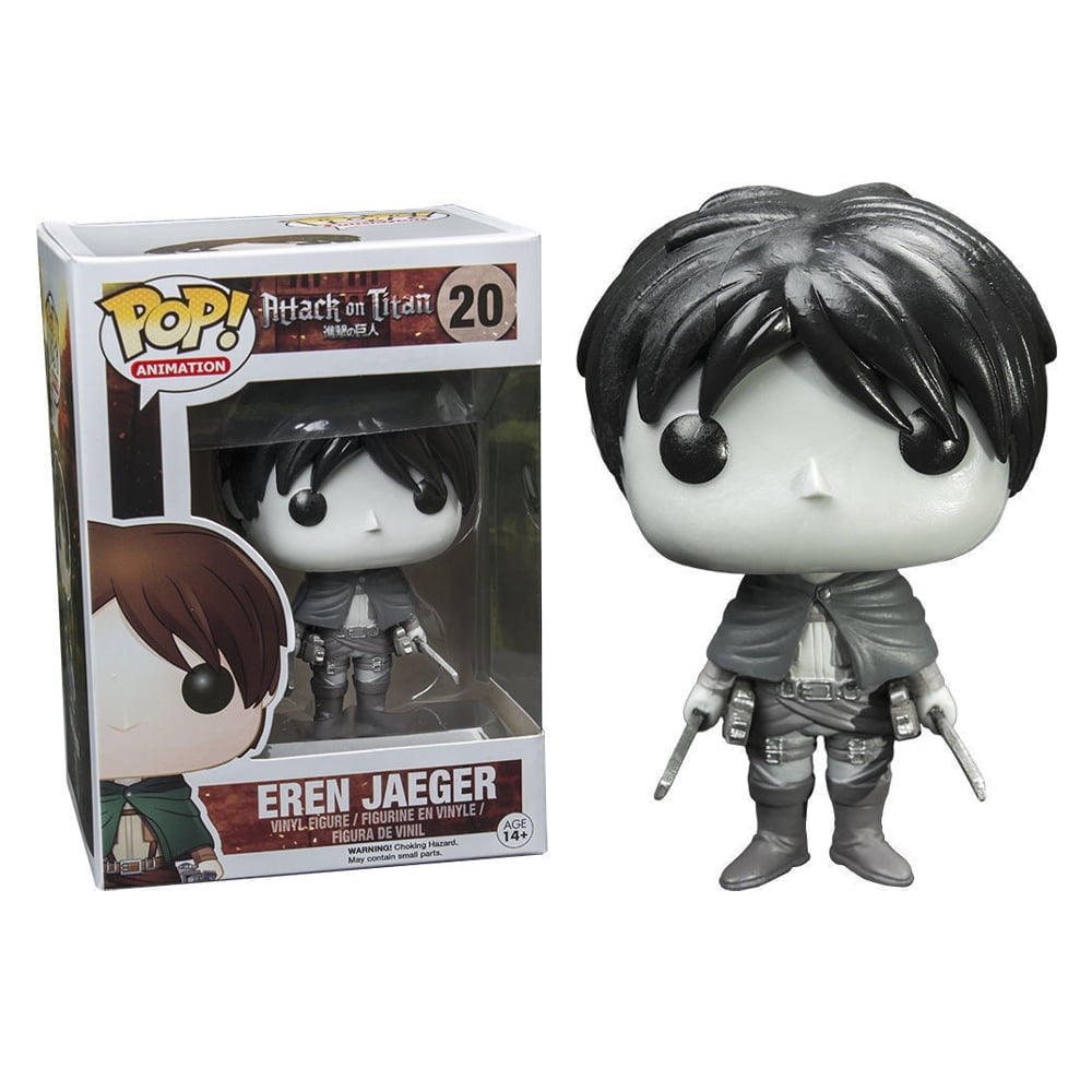 Funkoe Attack On Titan #20 Eren Jaeger Black & White Bait Exclusive ...