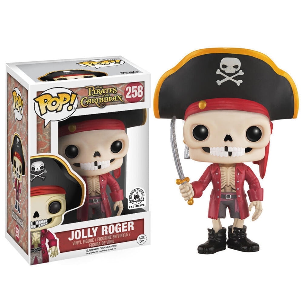 Funkoe Jolly Roger #258 Pirates of the Caribbean Vinyl Models Toys ...