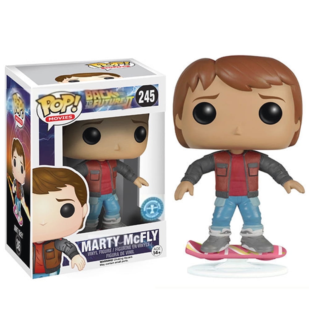 Funkoe Movies Back To The Future 2 #245 Marty McFly On Hoverboard ...