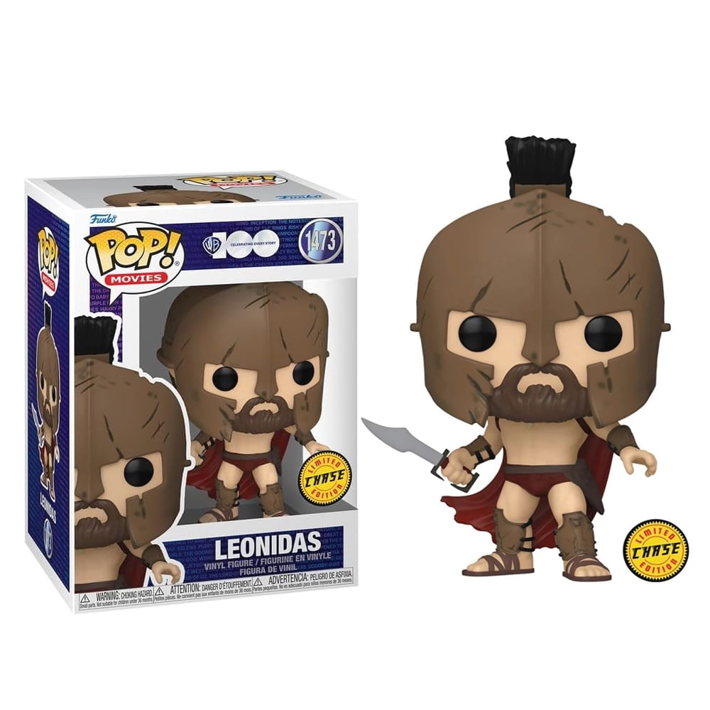 Funkoe Movies: WB 100-300 - #1473 Leonidas with Helmet Limited Edition ...