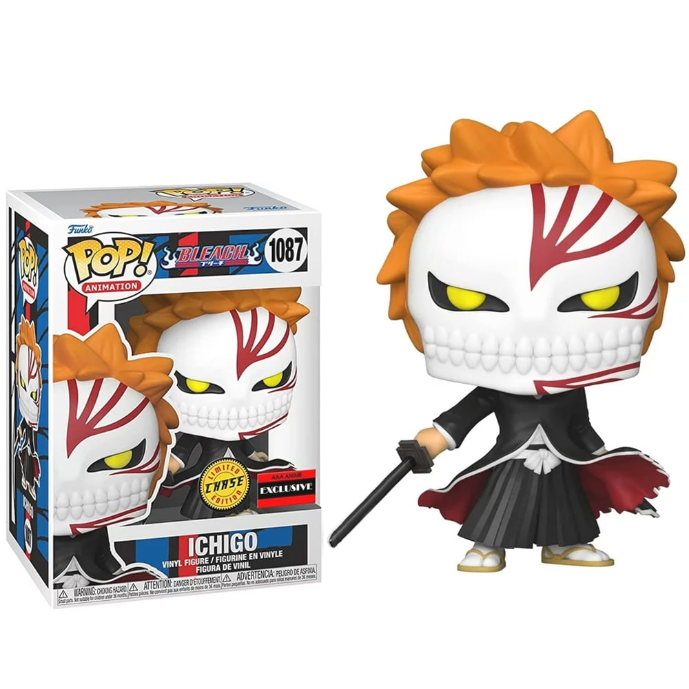 Funkom Bleach： Ichigo #1087 mask AAA Anime Exclusive CHASE Vinyl Action ...