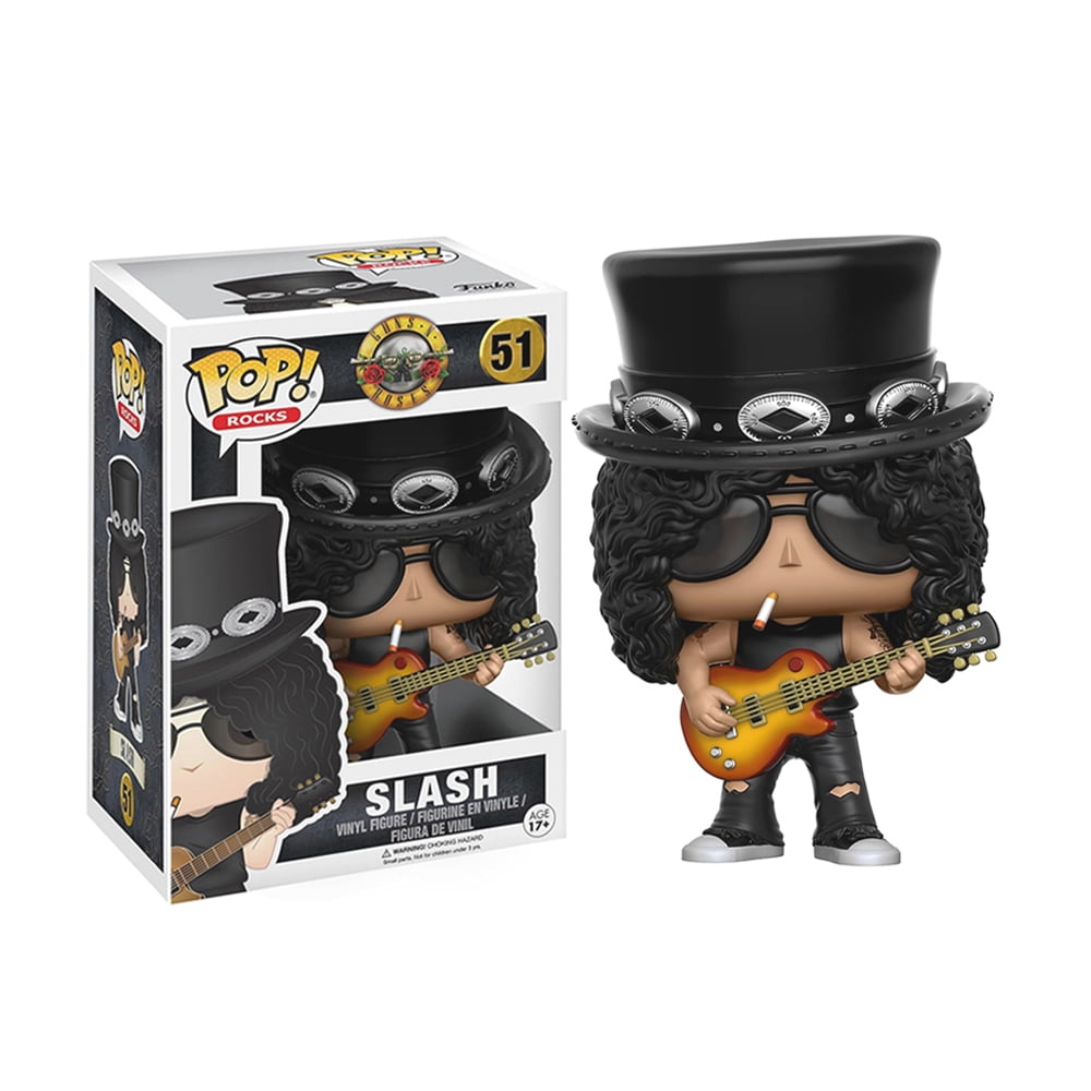 Funkom Guns N' Roses - Slash #51 Vinyl Action Figures Pop! Multicolor ...