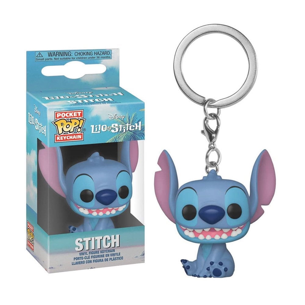 Funkom pocket Keychain: Mini model Lilo & Stitch - Stitch Vinyl Figure ...