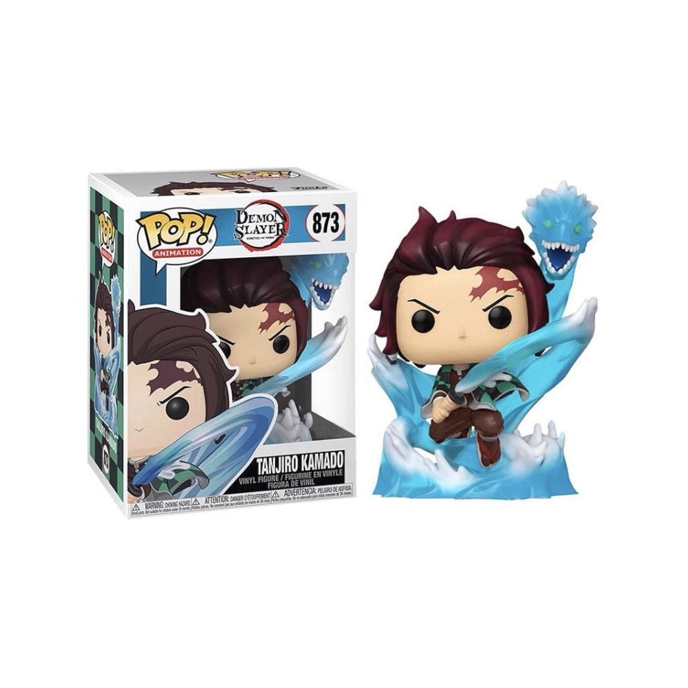 Funkoo Tanjiro Kamado Water Breathing #873 - Demon Slayer Vinyl Figure ...