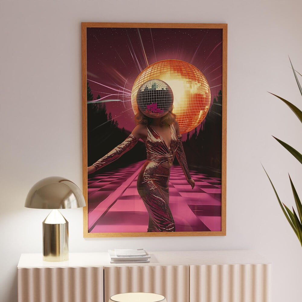 Funky 70S Decor, Preppy Pink Y2K Wall Art, Retro Aesthetic Posters ...