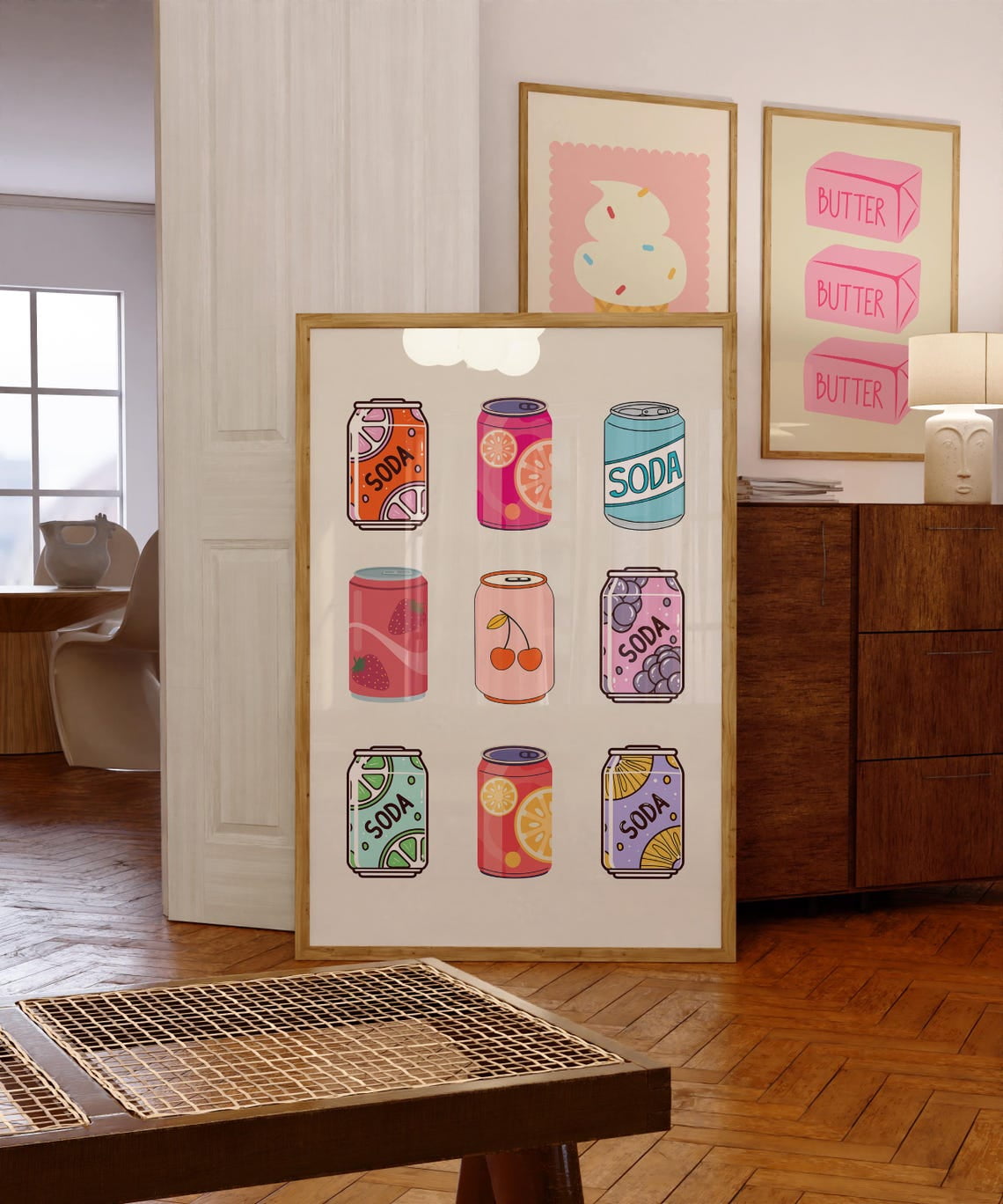 Funky Drink Can Art, Retro Kitchen, Funky Drink Art, Soda Pop, Art ...