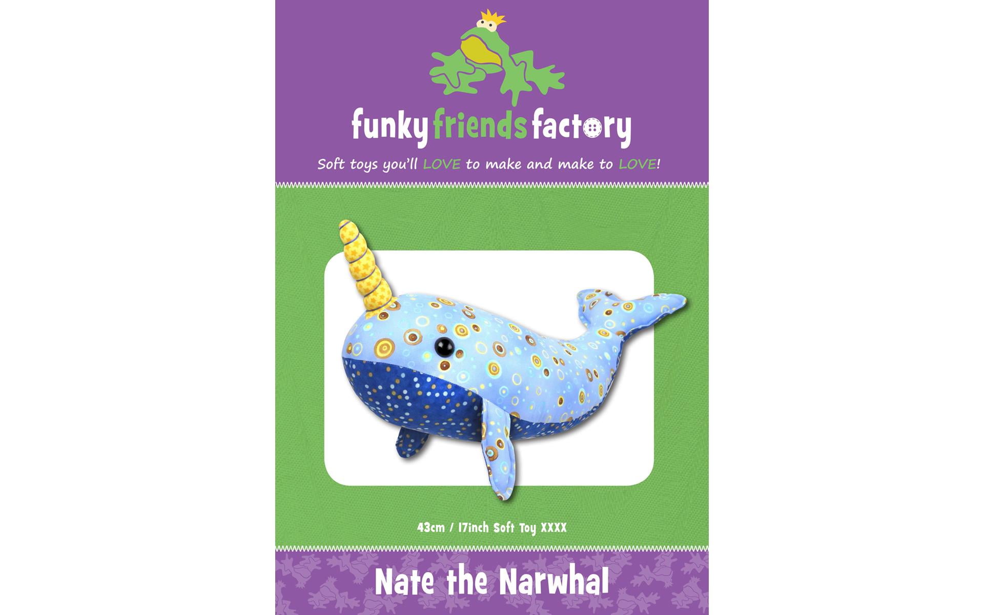 Funky Friends Factory Nate The Narwhal Ptrn - Walmart.com