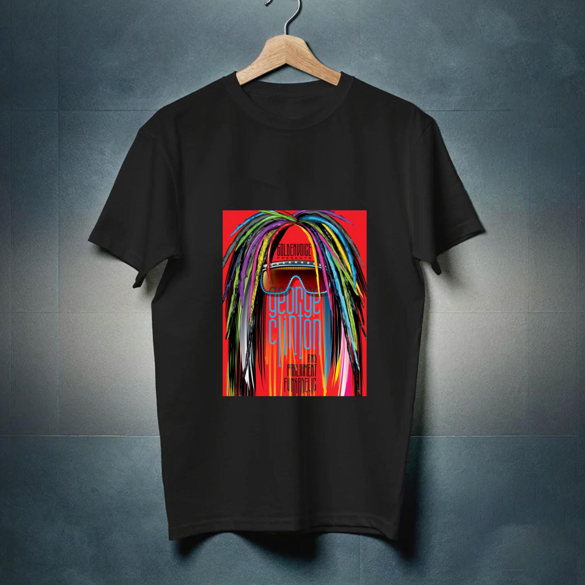 Funky Graphic Concert Shirt, Vibrant One Nation Under a Groove Design ...