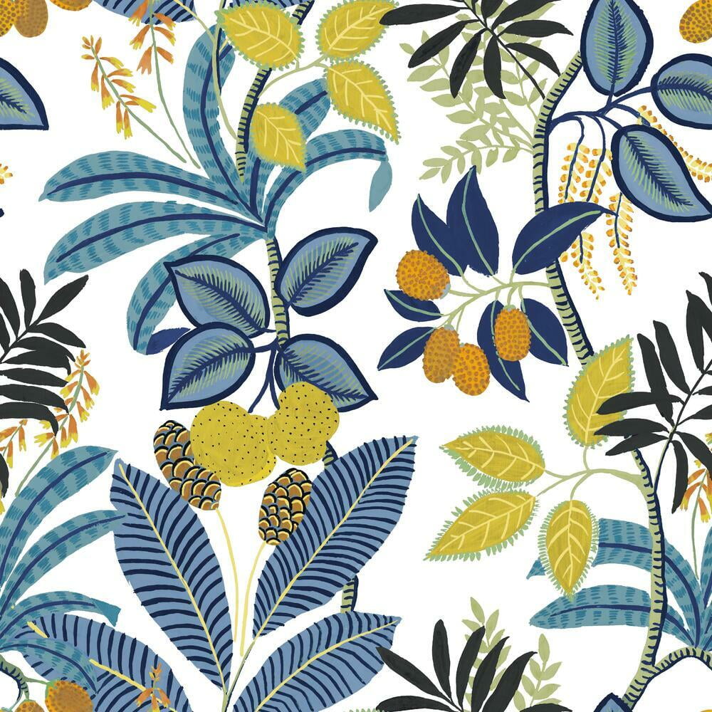 Funky Jungle Peel and Stick Wallpaper - Walmart Business Supplies