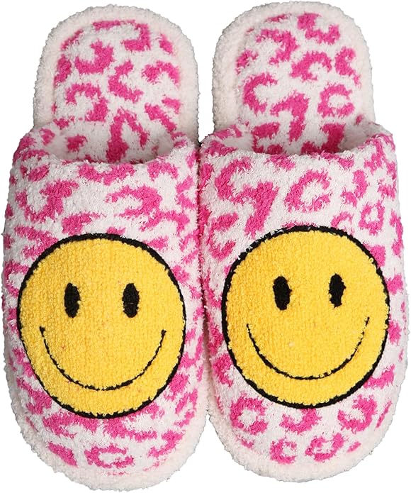 Funky Junque Fuzzy House Slippers Cozy Indoor Outdoor Fluffy Clog ...