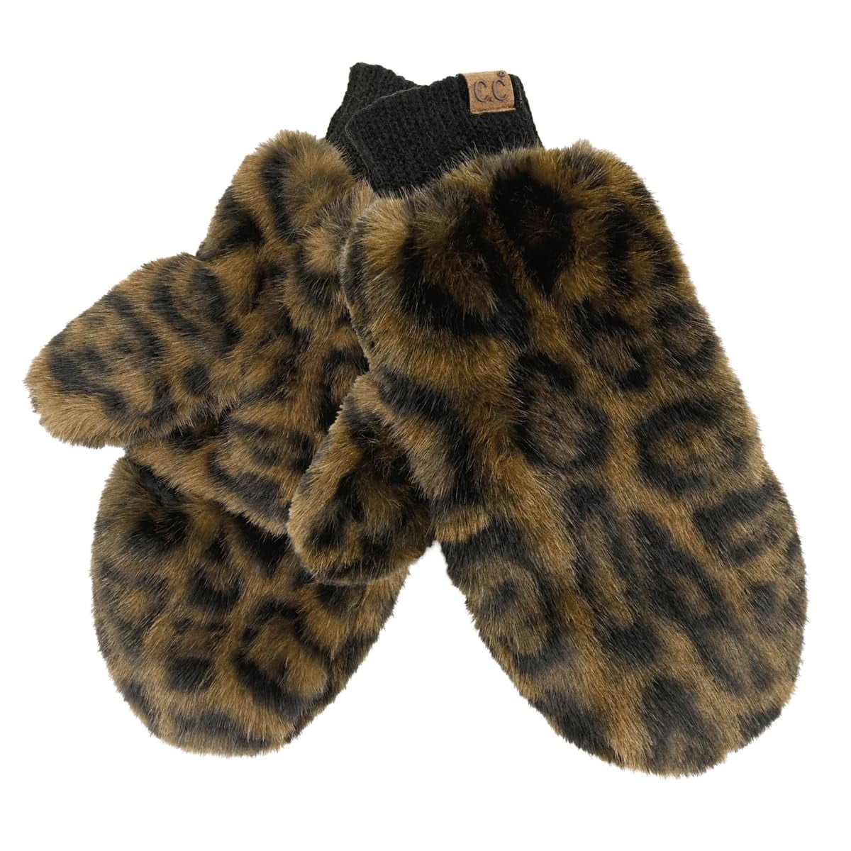 Funky Junque Women’s Faux Fur Sherpa Mittens – Plush Fleece Lined ...