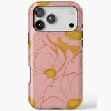 Funky Retro Floral Pattern Nineties iPhone Case 11 to 17 Pro Max ...