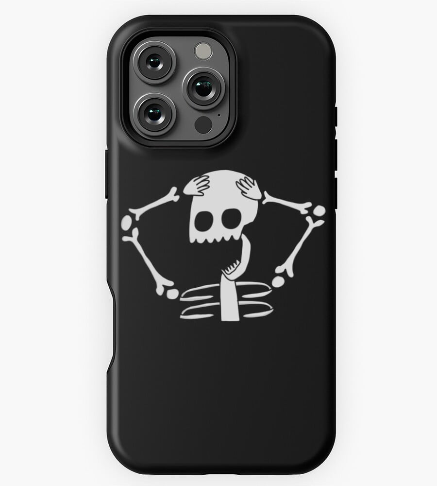 Funky Skeleton Friend GA9827 Phone Case for iPhone 11 to 17 Pro Max ...