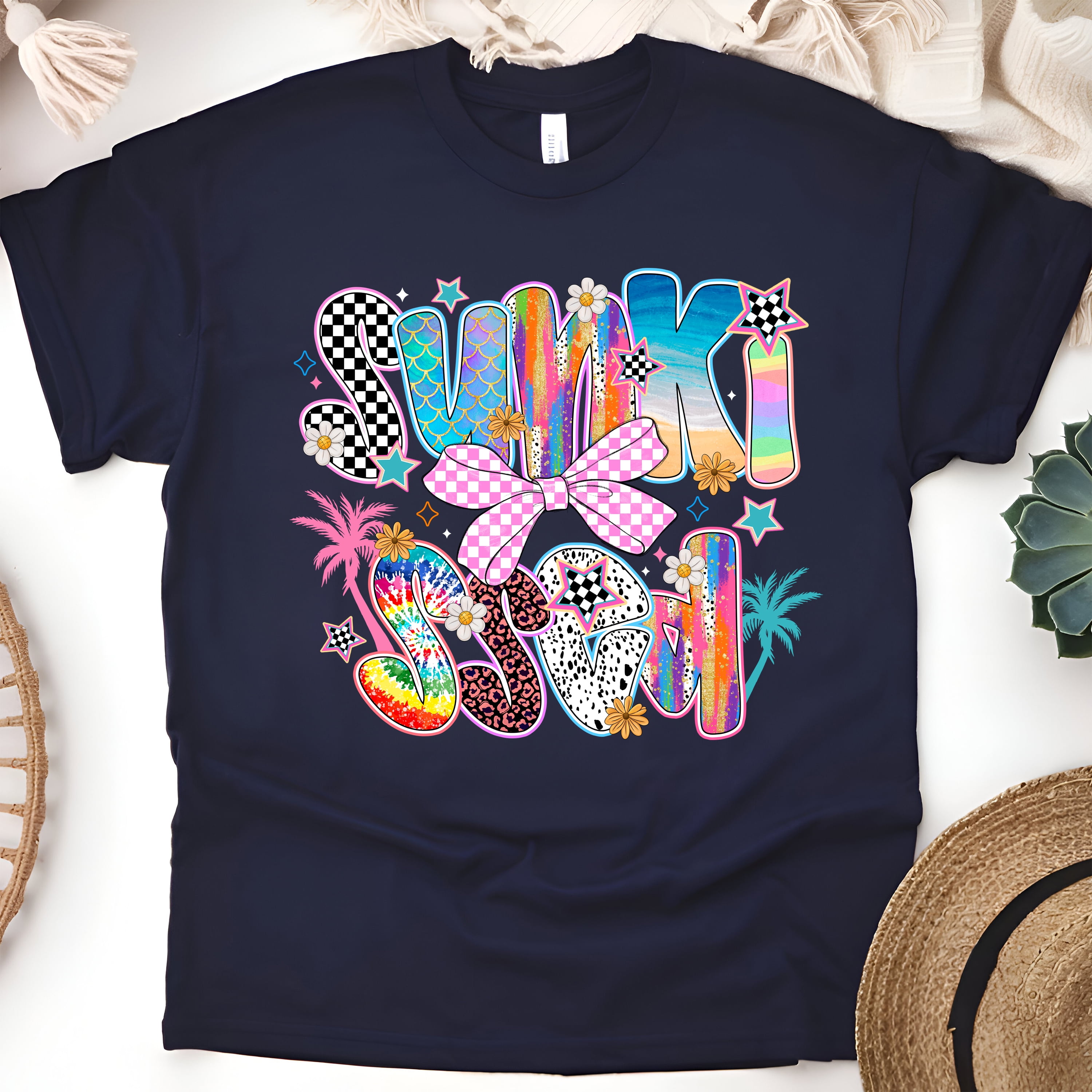 Funky Soul Graphic Tee | Colorful Aesthetic Retro Y2K Shirt for Women ...