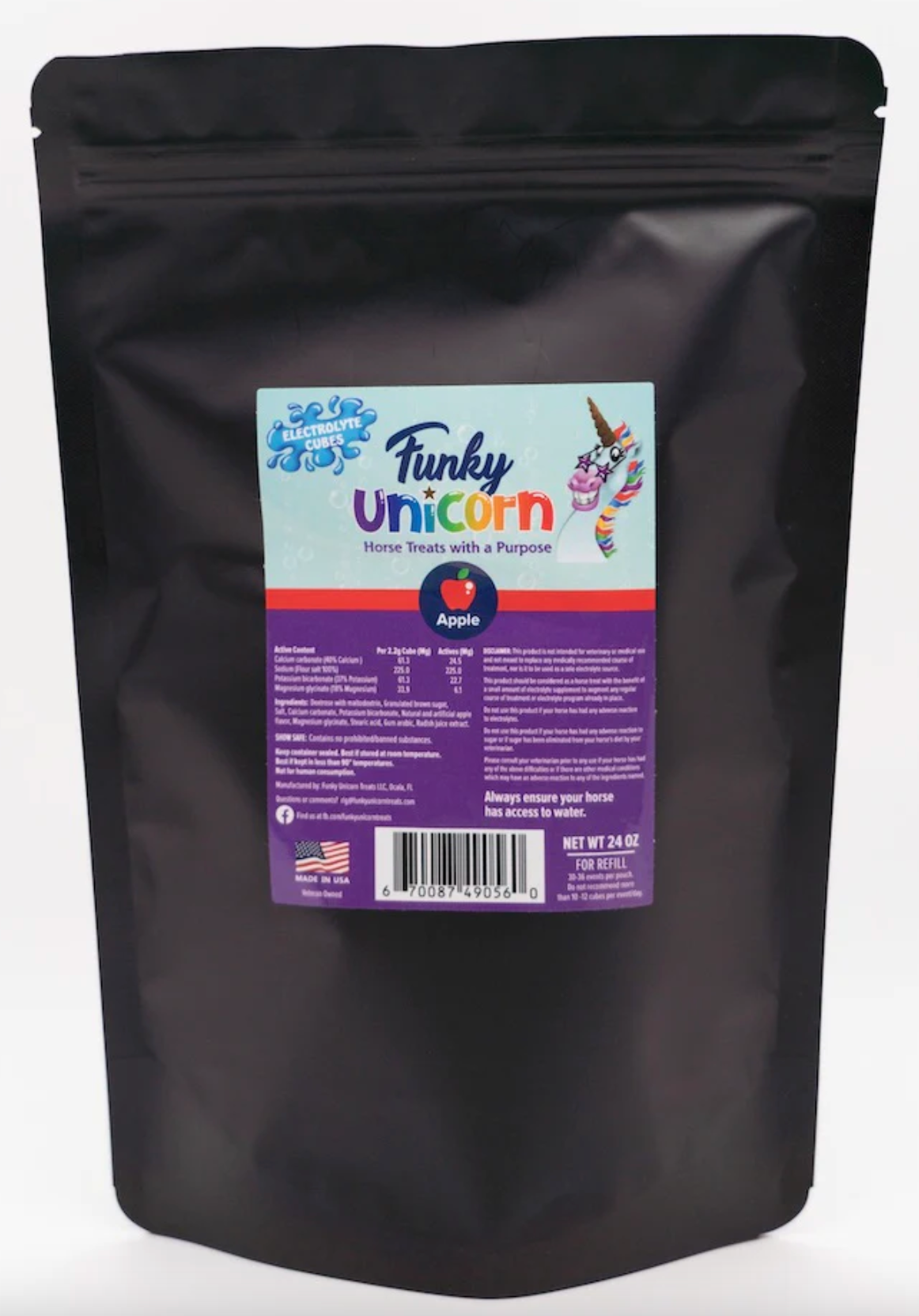 Funky Unicorn Electrolyte Cubes - Apple - Trainers Pack - Walmart.com