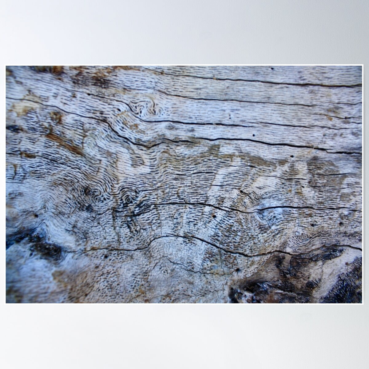 Funky Wood Poster Wall Art, Modern Wall Decor For Living Room Bedroom, 16x24 UNFRAMED - Walmart.com