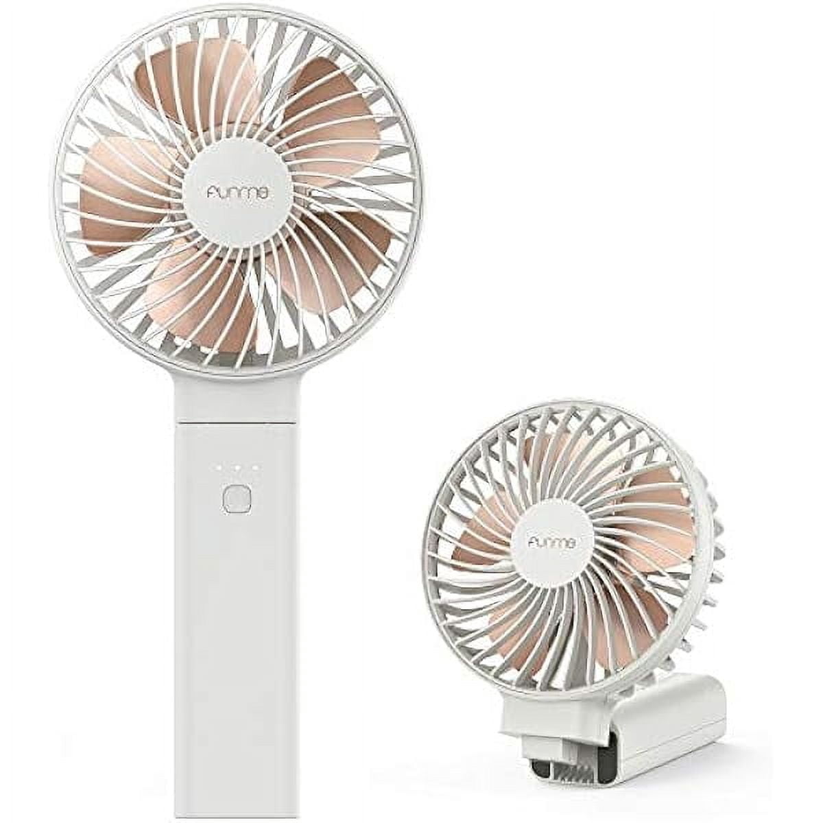 Funme Handheld Fan Portable Strong Wind Fan Rechargeable, 5000 Battery ...