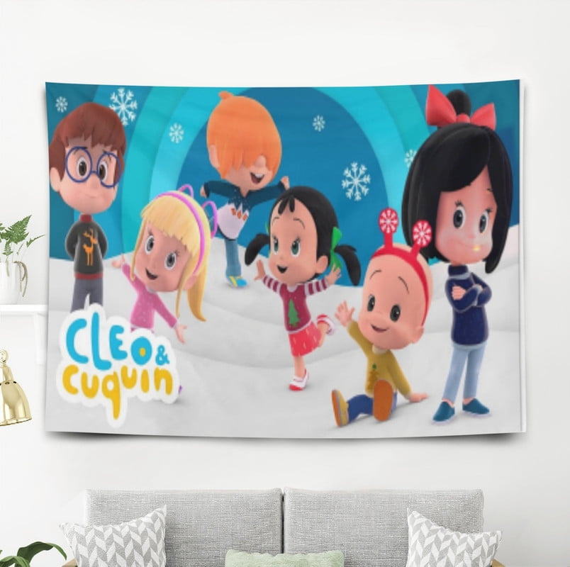 Funneh Cleo and Cuquin Tapestry Gift Wall Hanging Backdrop for Room ...