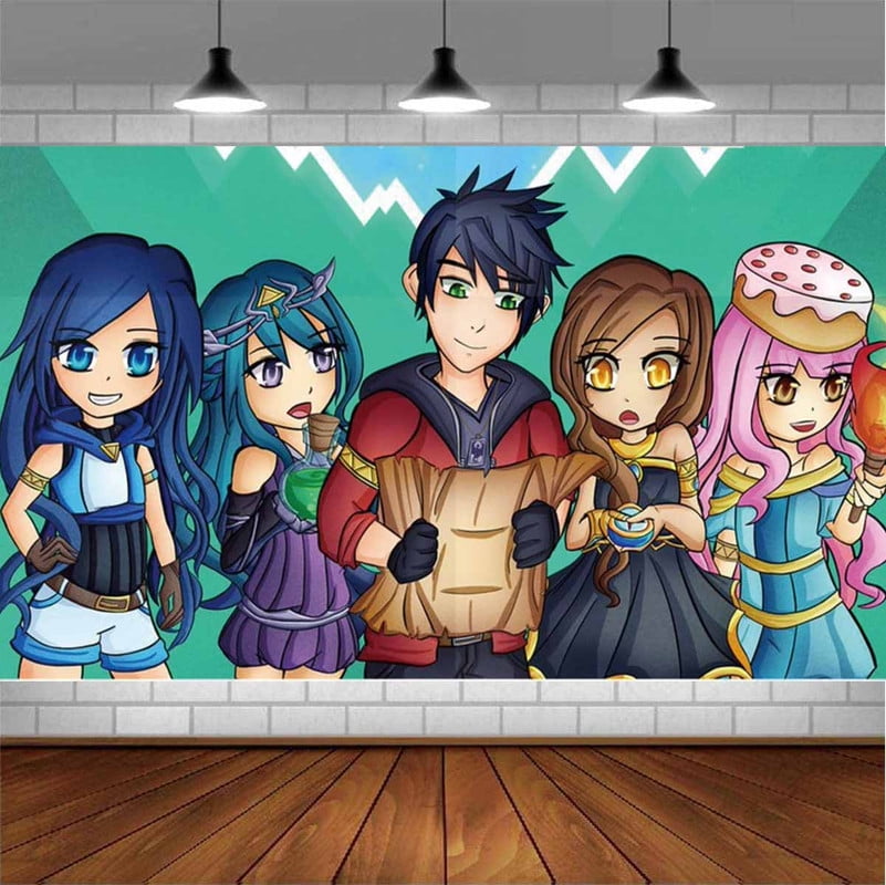 Funneh Krew Backdrop Banner Party Supplies Poster Movie Theme ...