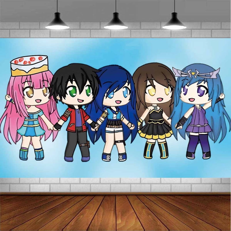 Funneh Krew Background Wall Decor Taspestry Post Banner Backdrop Party ...