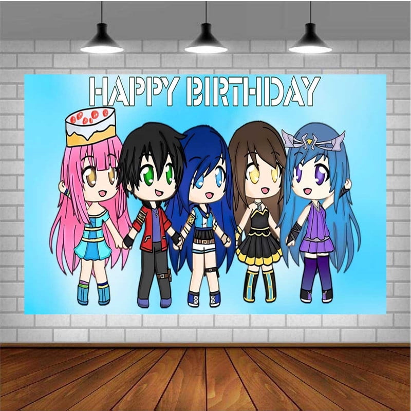 Funneh Krew Banner Poster Wall Decor Birthday Backdrop Background Party ...