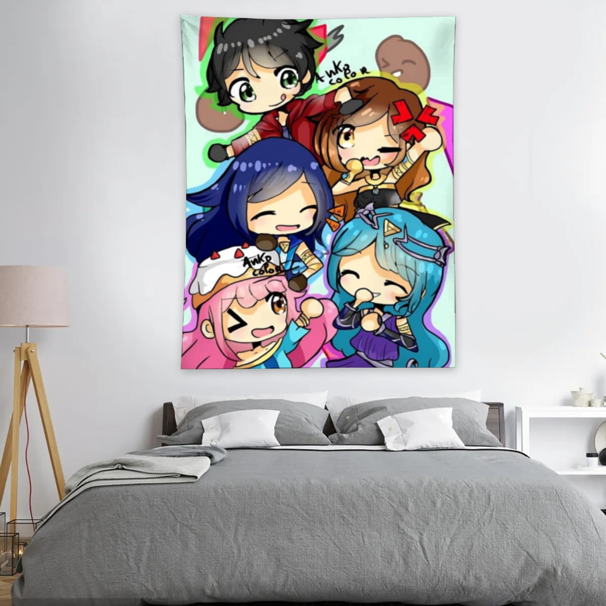 Funneh Krew Tapestry Gift Wall Hanging Backdrop for Room Bedroom Girls ...