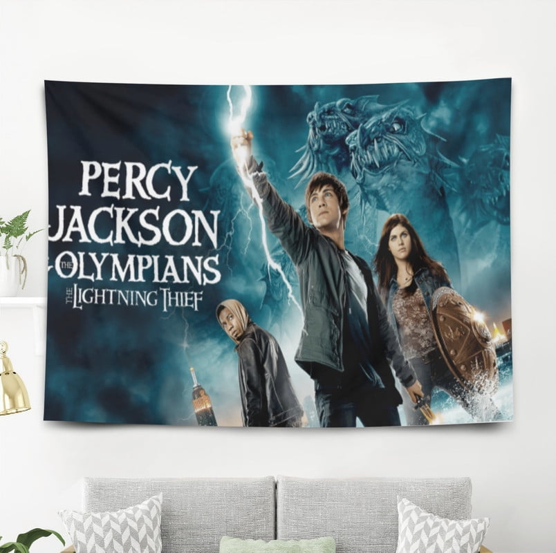 Funneh Percy Jackson Tapestry Gift Wall Hanging Backdrop for Room ...