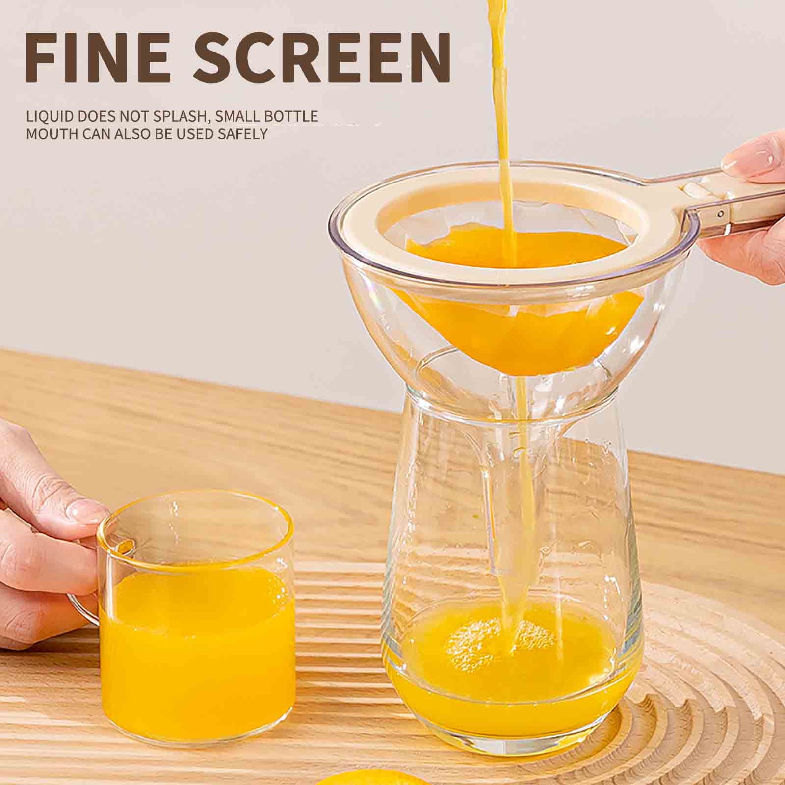 Funnel 1-Piece Plastic Oil Pouring Funnel Set with 120 Mesh Filter ...