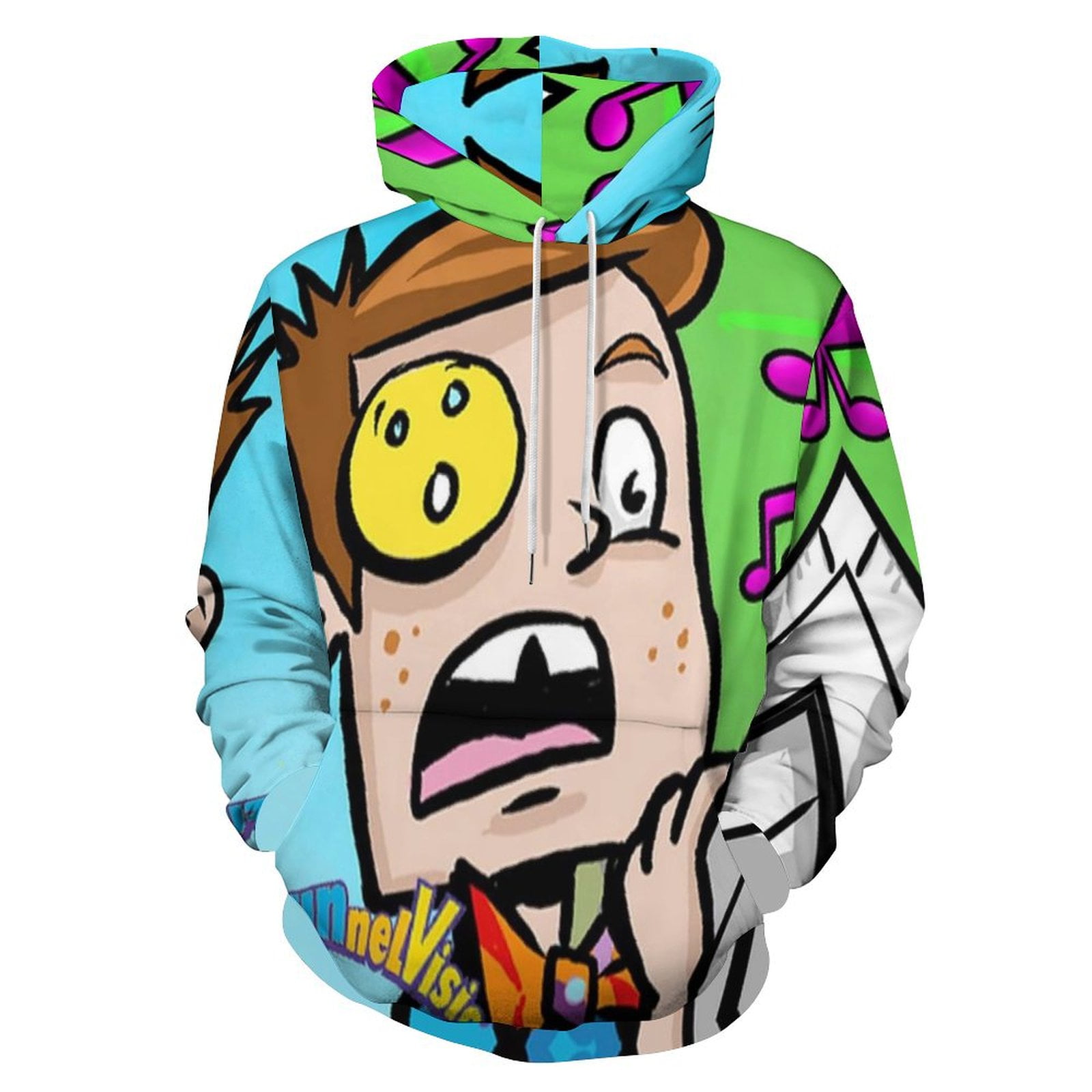 Funnel Boy Fgteev Adult Sweater Pullover Hoodie 3D Printed Loose Hooded ...