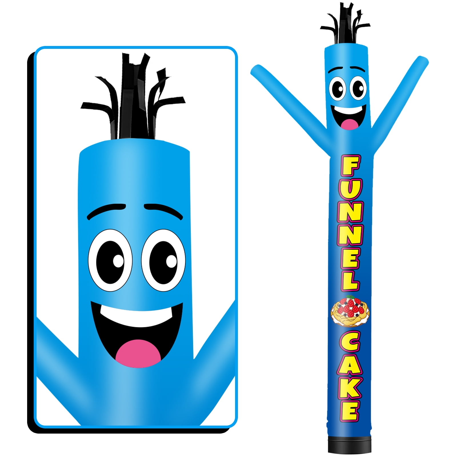Funnel Cake Inflatable Tube Man Wacky Wavy Dancing Guy for Outdoor ...