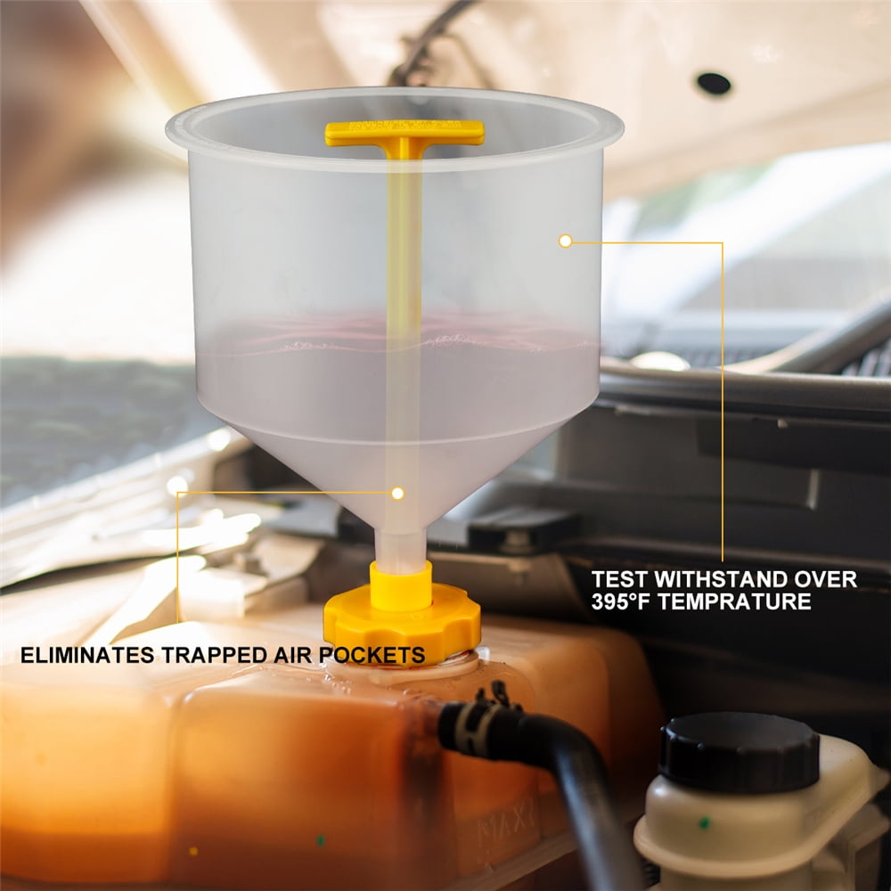 Funnel,Funnel Funnel Tool Kit Spill-free Funnel 15-piece Car Coolant ...