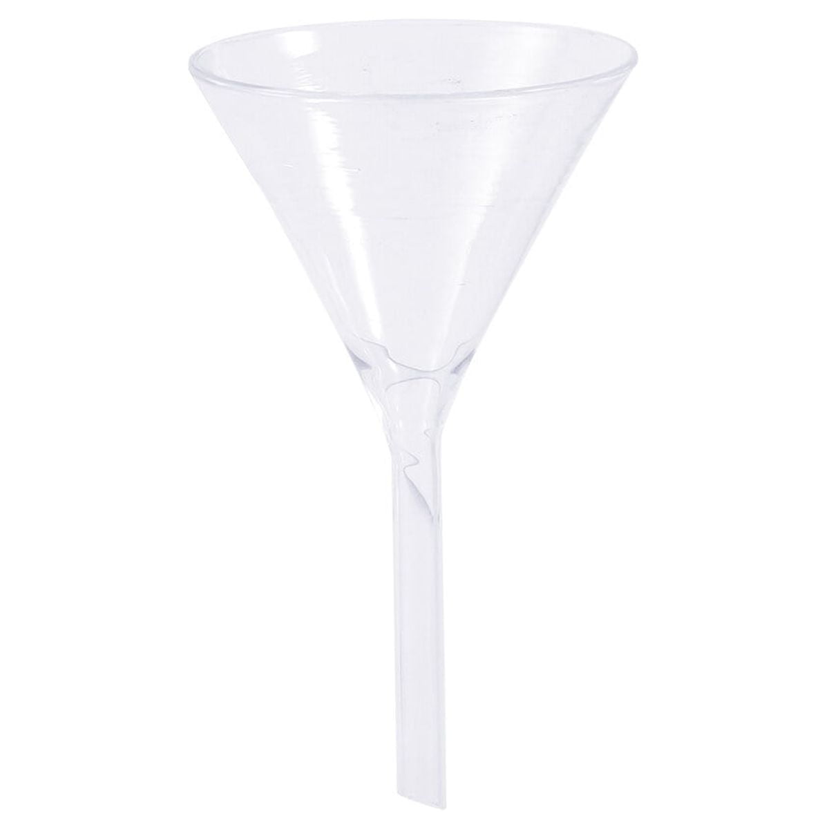 Tineasur Triangle Glass Funnel for Liquid Transfer in Chemical Labs ...