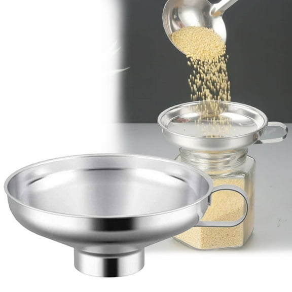 Norpro Wide Mouth Plastic Canning Funnel for Kitchen Use, Large Cooking ...