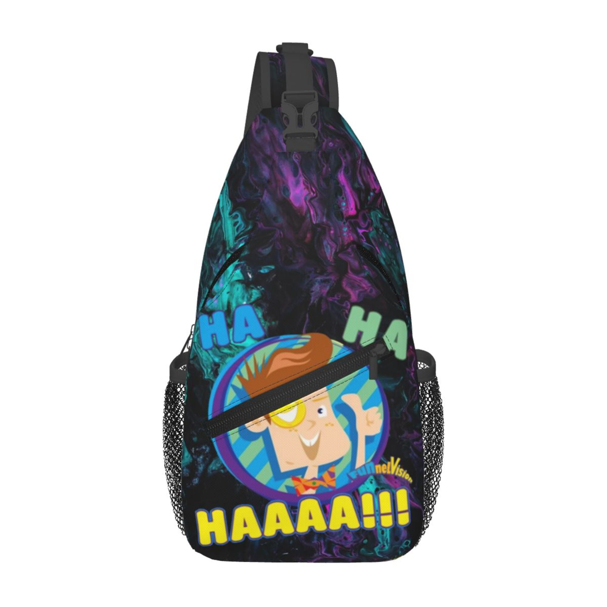 Funnel Vision Fgteev Crossbody Shoulder Bag Backpack Sling Cross Chest ...