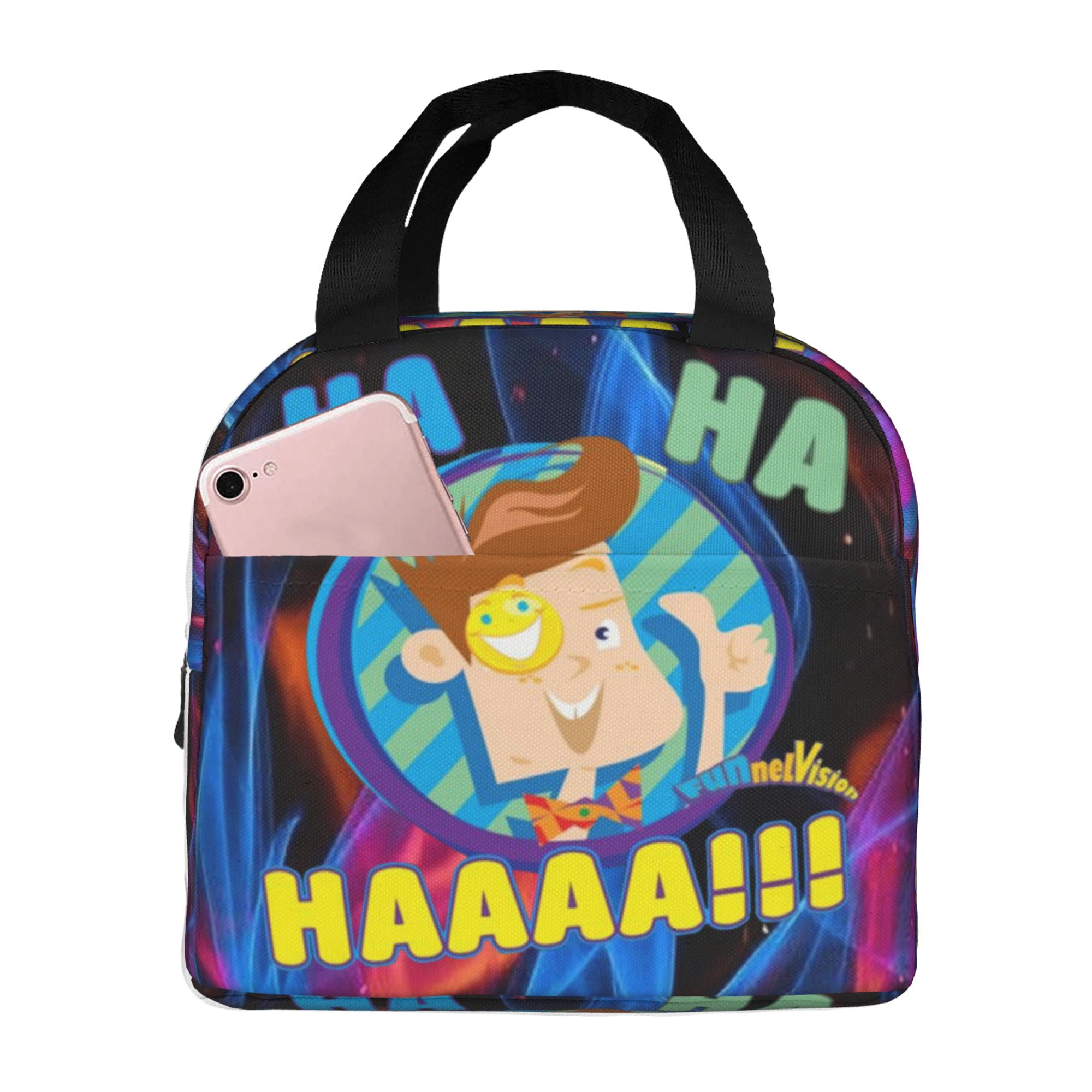 Funnel Vision Fgteev Lunch Bag Portable Tote Bag Insulated Lunch Box ...