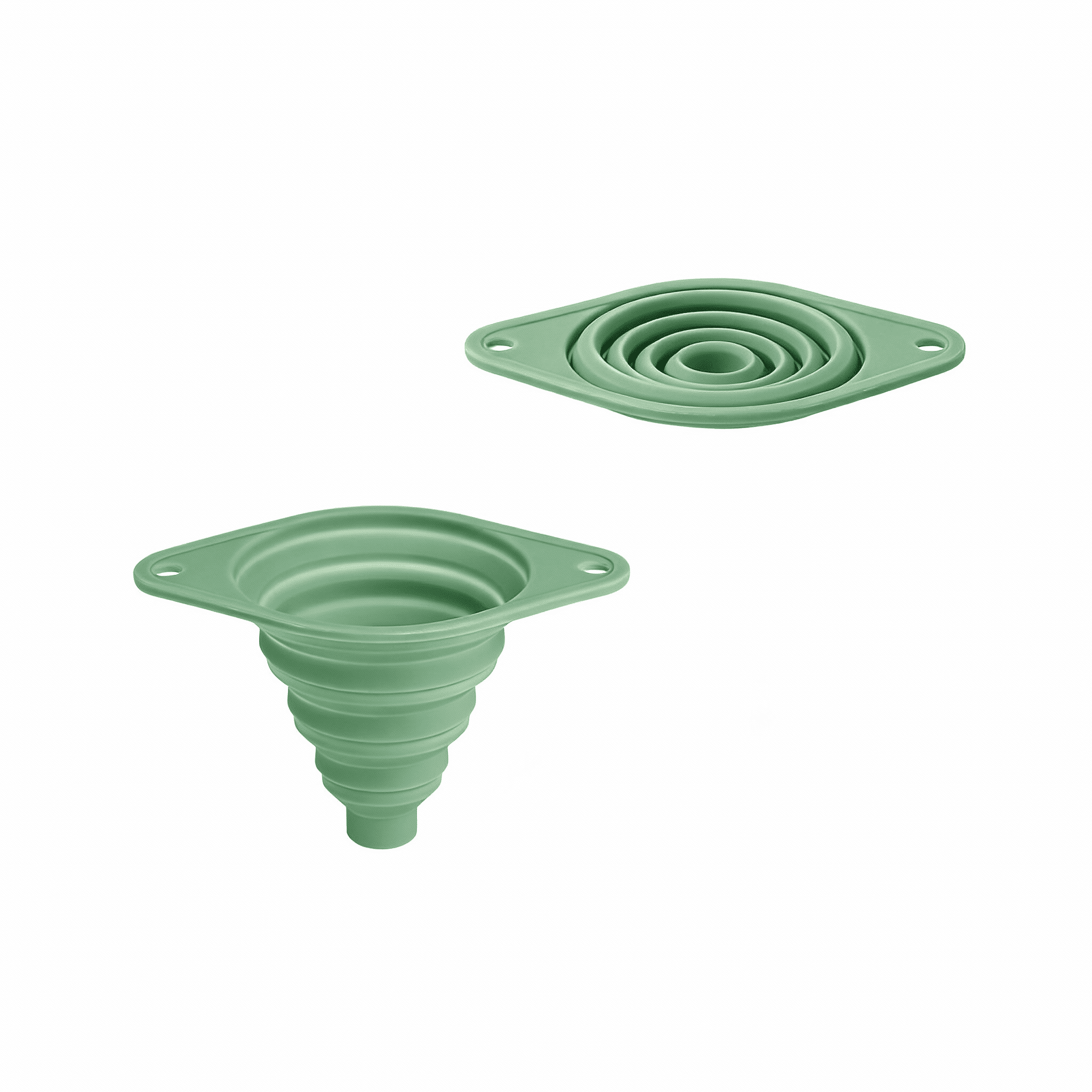 Funnel for Kitchen Small Capacity Silicone Transfer Tool Folding ...