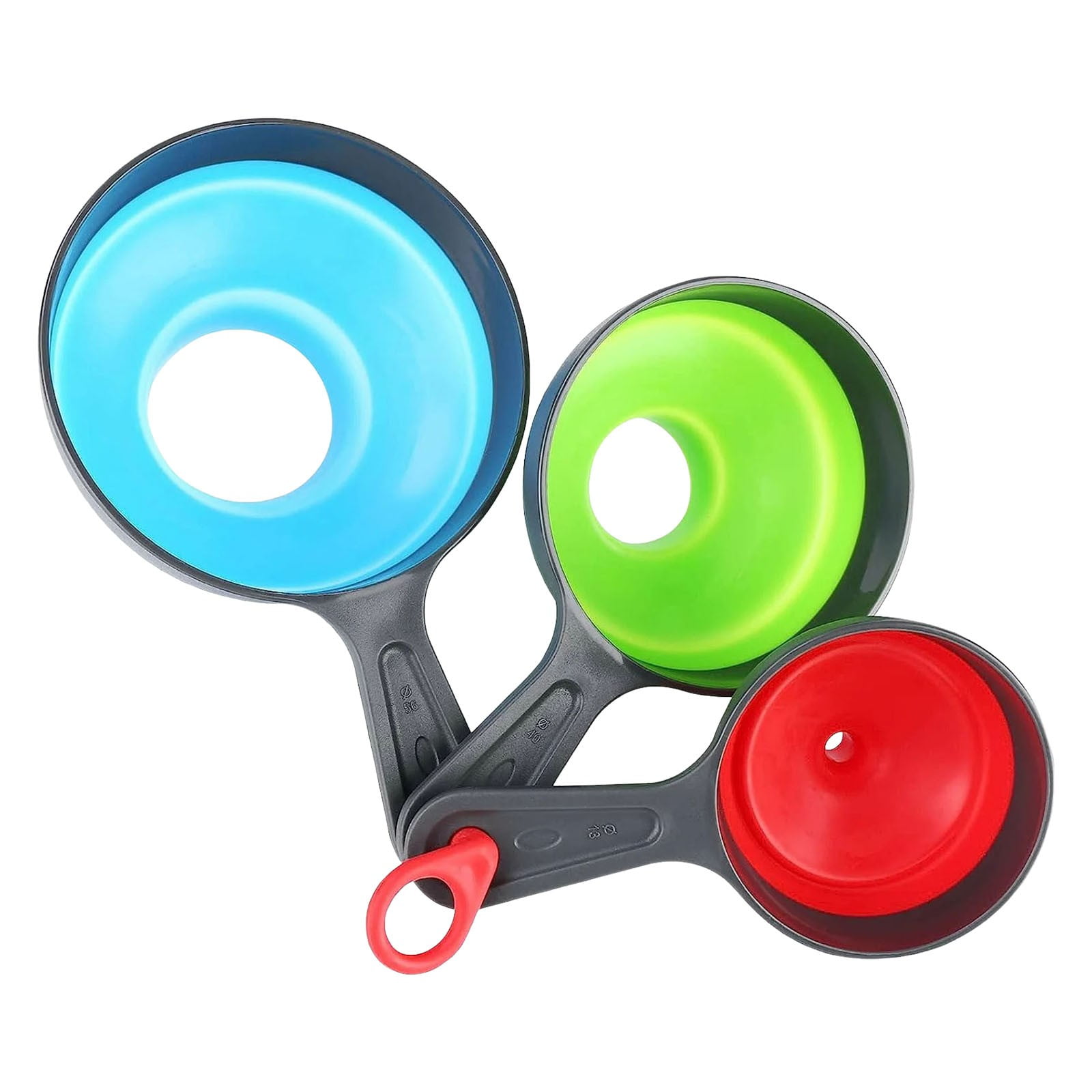 Funnels for Kitchen Use Set of 3,Food Grade Mini Funnels for Kitchen ...