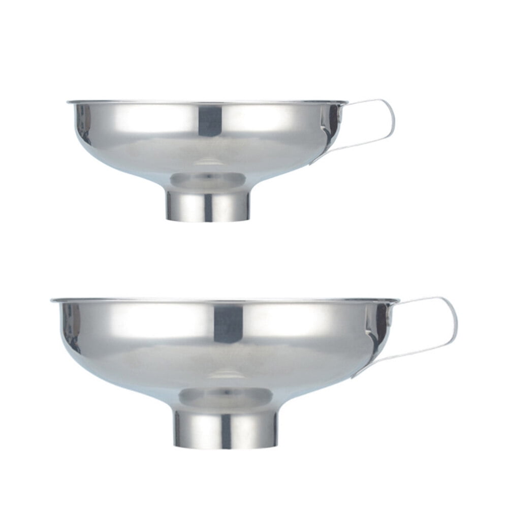 Funnels Stainless Steel Funnel Kitchen Funnel Wide Mouth Funnel Small ...