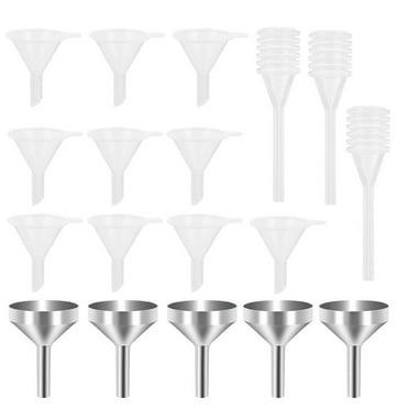 Clear Plastic Mini Funnels (Pack of 16) - Walmart.com