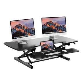 Fenge Dual Monitor Stand - 42.5 Inch Riser for 2 Monitors - Walmart.com