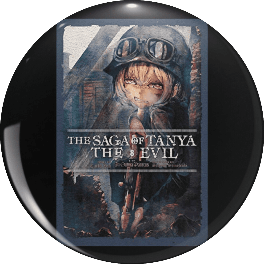 Funniest Saga Of Tanya The Evil Idol Gifts Fot You Pin Lapel Pin Brooch ...