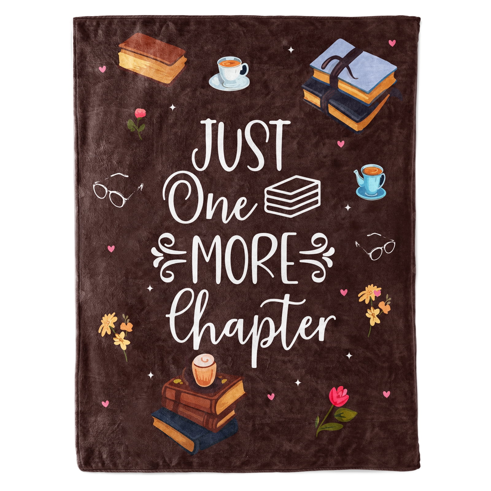 Funnil Book Lovers Gifts Blanket,Librarian Gifts Throw Blankets,Book ...