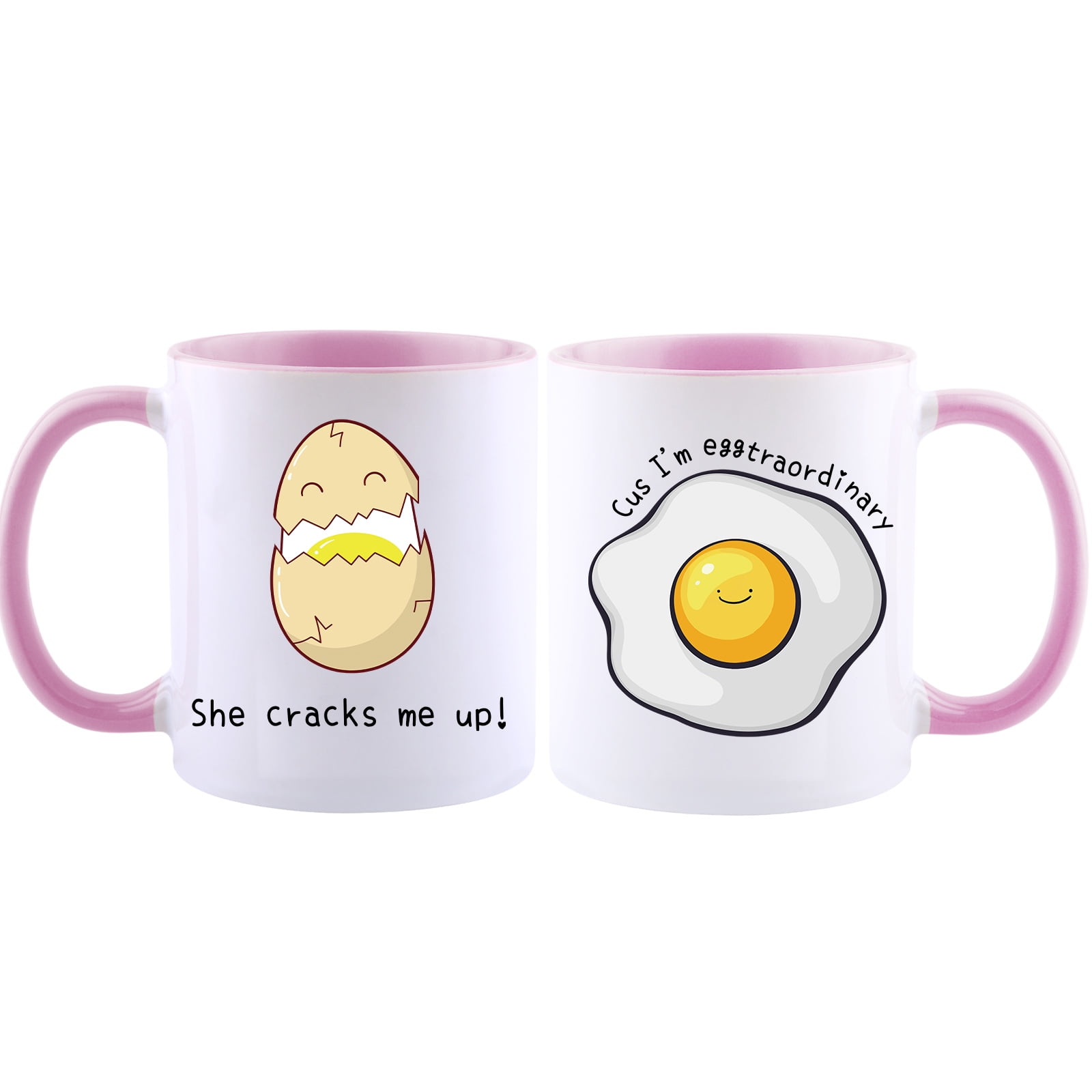 Funnil Ceramic Coffee Mugs Set Couples Wedding Gift Sets Husband and ...