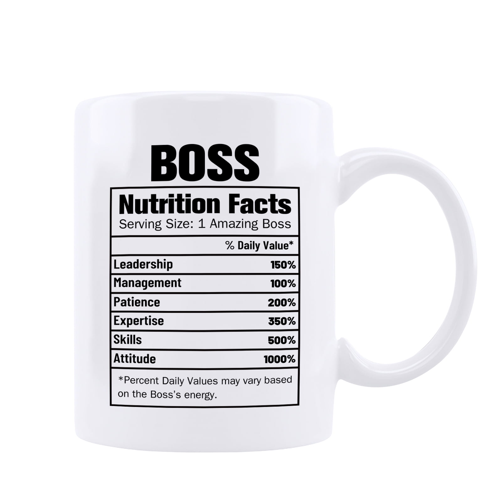 Funnil Ceramic Coffee mugs Boss Coffee Mug, Best Boss Birthday Gifts ...