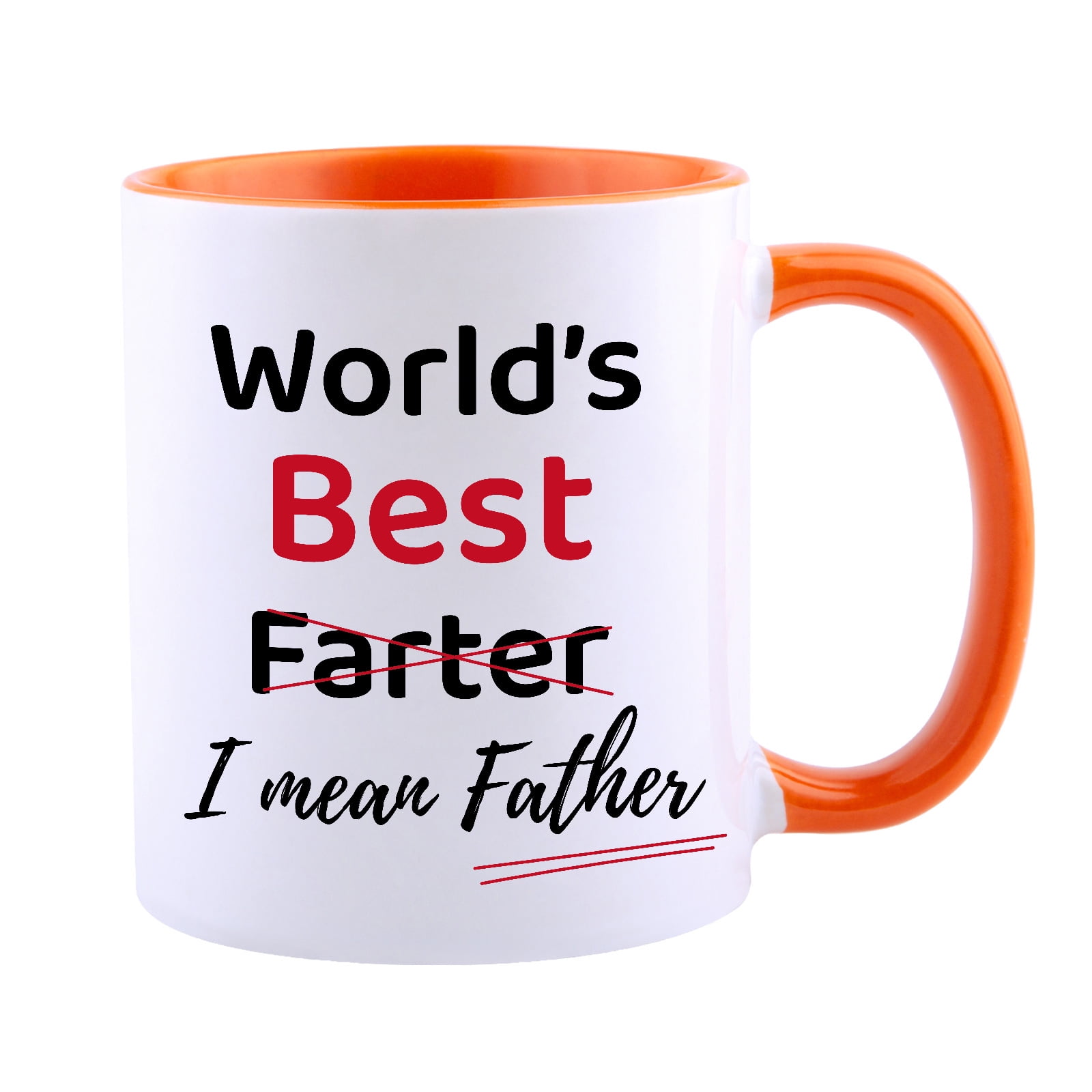 Funnil Father's Day Gifts for Dad Ceramic Coffee Cup,World's Best ...