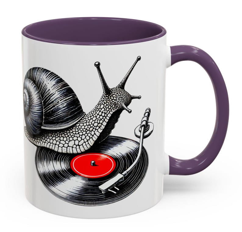 Funnnail on VinY1L RE1cord Player Mug, R DJ Music Lover Gift with ...