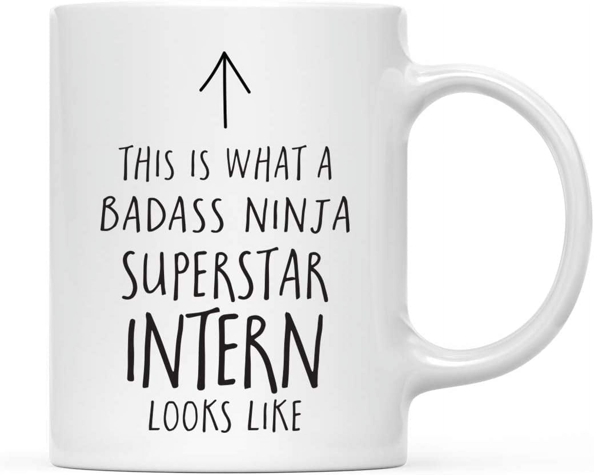 Funny 11oz. Ceramic Coffee Tea Mug Gift, This is What a Badass Ninja ...