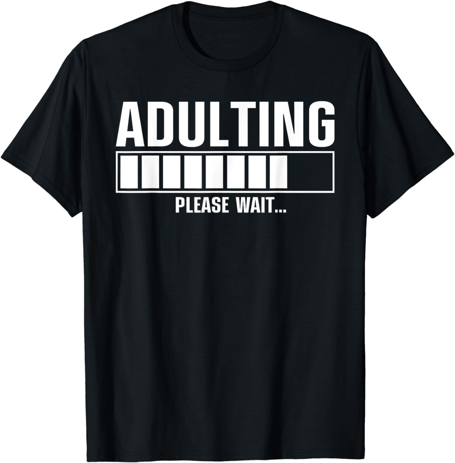 Funny 18th Birthday Adulting Art For Boys Adult 18 Year Old T-Shirt ...
